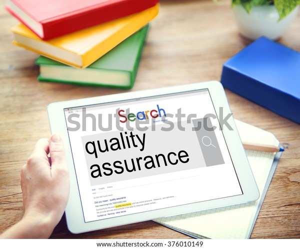 Quality Assurance Development Satisfaction Customer Concept Stock Photo ...