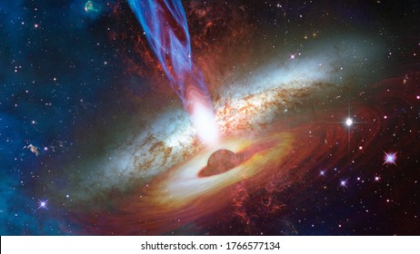 Quasar Deep Space Elements This Image Stock Photo (Edit Now) 1766577134