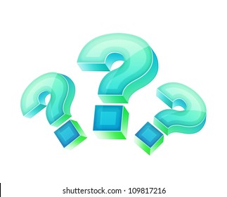 Question Mark Pop Cube Stock Illustration 74345665 | Shutterstock