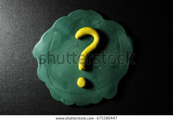 Question Mark Clay Stock Photo 675580447 | Shutterstock