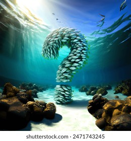 Question Mark Fish AI 生成图片2471741557 | Shutterstock