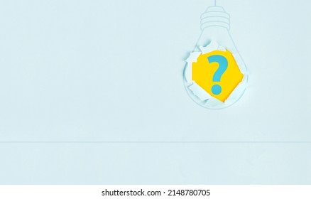 Question Mark Light Bulb Having Idea Stock Photo 2148780705 | Shutterstock