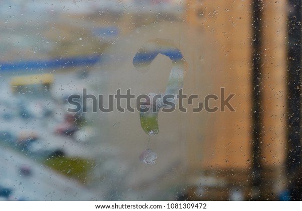 Question Mark On Window Stock Photo 1081309472 | Shutterstock