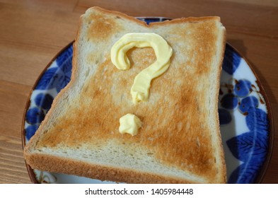 Question Mark Written On Bread Stock Photo 1405984448 | Shutterstock