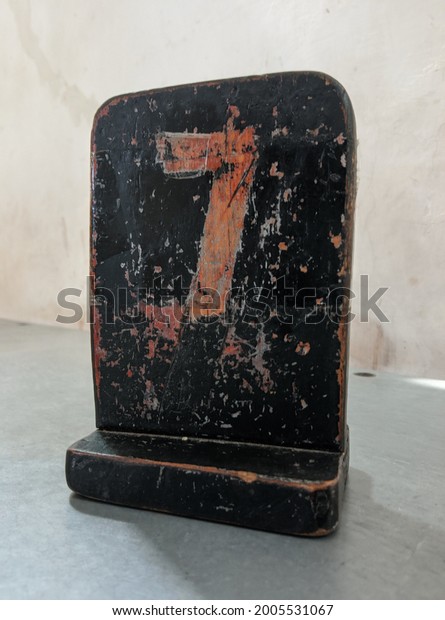Queue Board Made Wood Stock Photo 2005531067 | Shutterstock