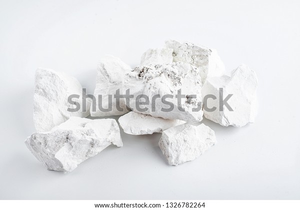 Quicklime On White Background Stock Photo (Edit Now) 1326782264