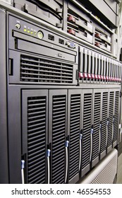 Rack Computer Network Equipment 스톡 사진 46554553 | Shutterstock