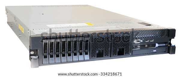 Rack Mount Server Isometric View Isolated Stock Photo 334218671 ...