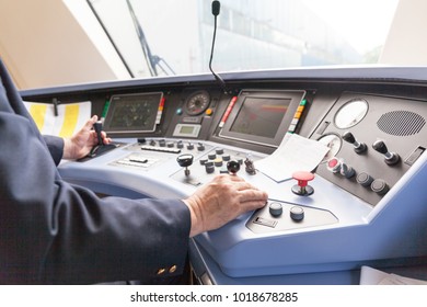Railroad Engineer Train Driver Stock Photo 1018678285 | Shutterstock