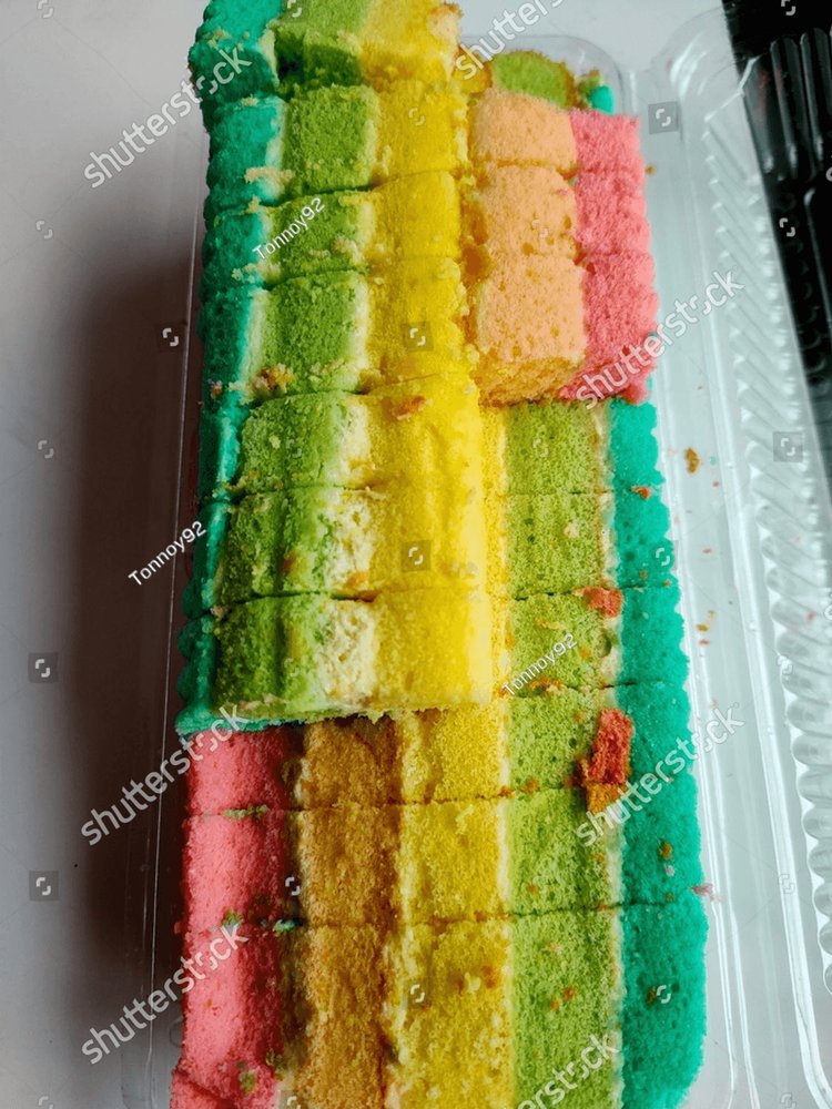 Rainbow cake is something that I do not really liked to toy with ...