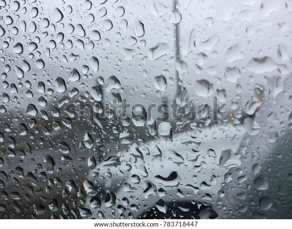 Raindrops on mirror background texture - Stock Image - Everypixel