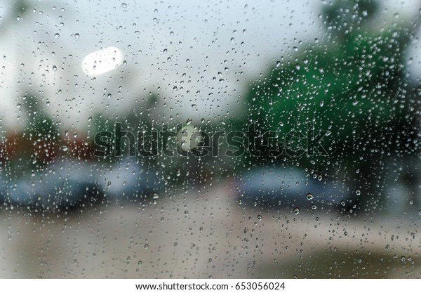 Rainy Background Pathway Stock Photo 653056024 | Shutterstock
