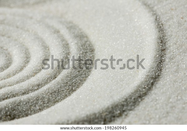 Raked Sand Background Pattern Texture Japanese Stock Photo (Edit Now ...