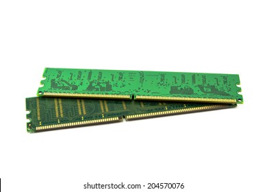 Random Access Memory On White Background Stock Photo 204570076 ...