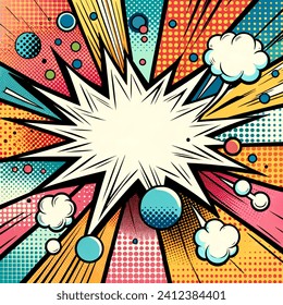 Comic Book Style Color Background AI-generated image 2535479635 ...