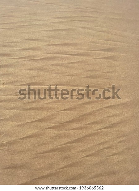 Rare Extraordinary Sand Texture Patterns Beach Stock Photo 1936065562 ...