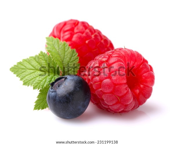 Raspberry Blueberry Stock Photo (Edit Now) 231199138