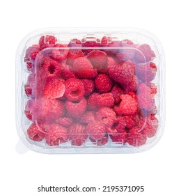 Raspberry Plastic Box Packaging Template Mockup Stock Photo 2195371095 ...