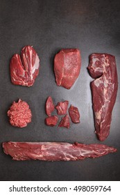 Different Types Raw Pork Meat Beef Stock Photo 1038555919 | Shutterstock