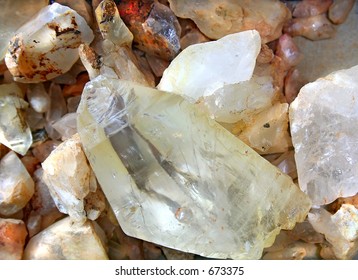 Raw Quartz Rocks Stock Photo 673375 | Shutterstock