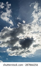 Rays Light Shining Through Dark Clouds Stock Photo 287866256 | Shutterstock