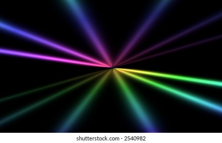 Particle Space Traveling Particle Zoom Background 스톡 일러스트 351685481