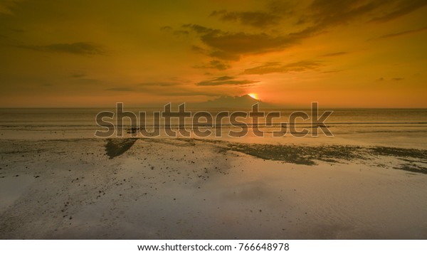 Real Sunset Background Stock Photo 766648978 | Shutterstock
