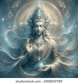 Mythical 3d Image She Depicted Goddess AI-generated image 2475815169 ...