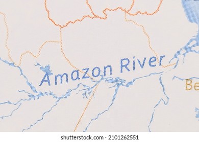 Mapa rio amazonas: fotos, imágenes y otros productos fotográficos de ...