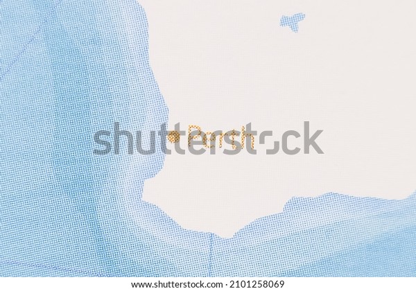 Realistic Map Perth Stock Photo 2101258069 | Shutterstock