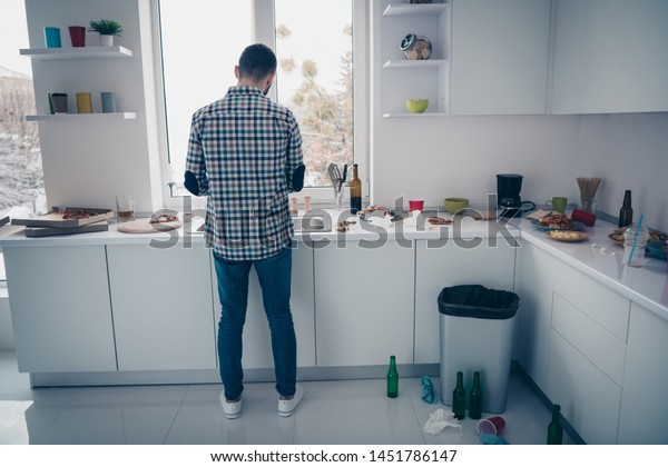 Rear Back Behind Full Length Body Stock Photo 1451786147 | Shutterstock