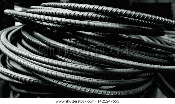 Rebar Used Make Various Structures Be Stock Photo 1421247653 | Shutterstock