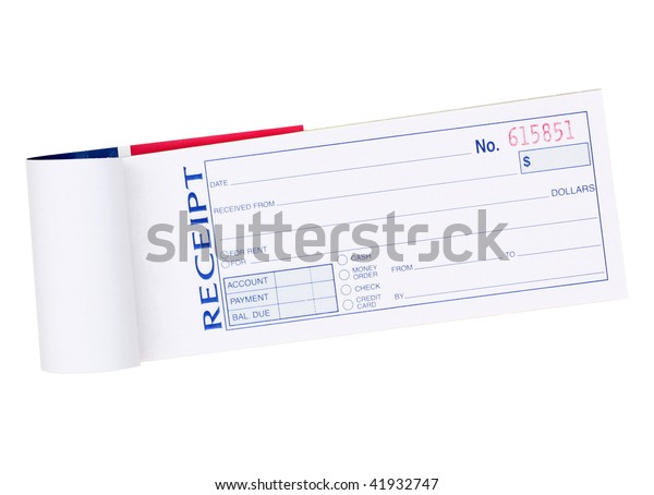 Receipt Pad Stock Photo 41932747 | Shutterstock