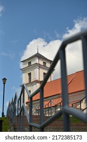 Rectangular Tower Small Masonry Church Stock Photo 2172385173 ...