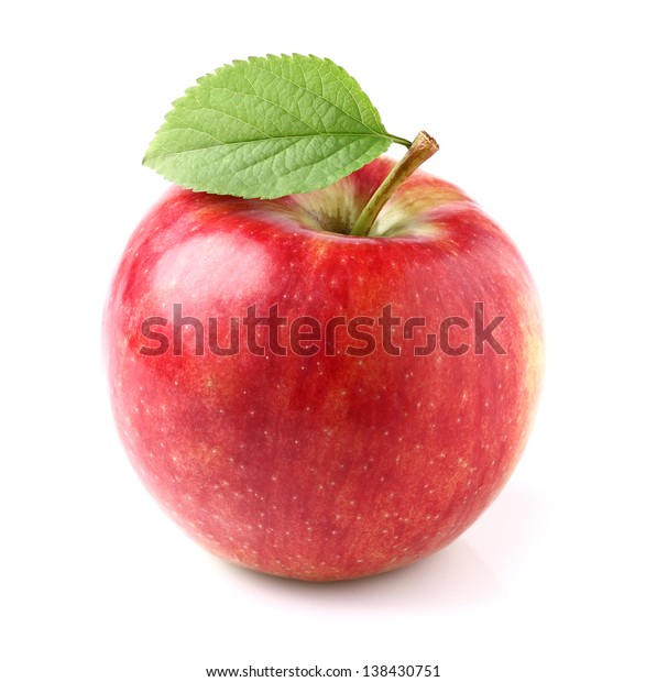 Red Apple Leaf Stock Photo (Edit Now) 138430751