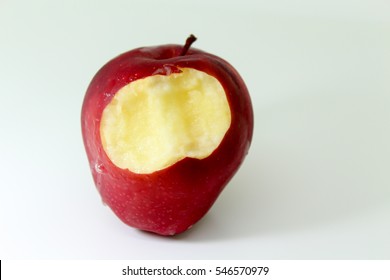 Red Apple Teeth Bite Isolated On Stock Photo 546570979 | Shutterstock