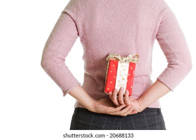 1,909 Gift Behind Back Isolated Images, Stock Photos & Vectors ...