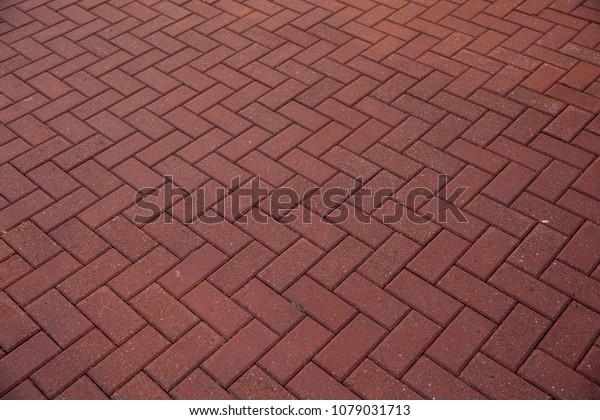 Red Brick Ceiling Texture Background Cobbles Stock Photo 1079031713 ...