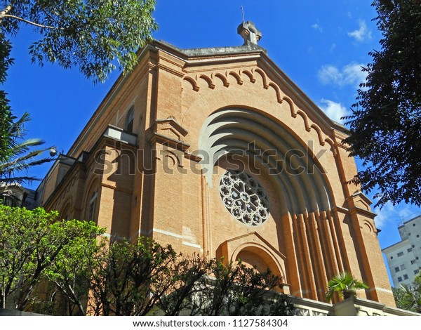 Red Bricks Chapel Stock Photo 1127584304 | Shutterstock