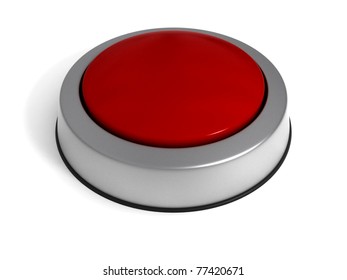Red Button Isolated White Background Stock Photo 77420671 | Shutterstock