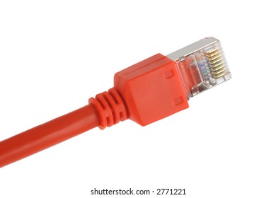 Red Cat6 Network Cable Stock Photo 2771221 | Shutterstock
