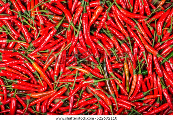 Red Chilli Background Stock Photo (Edit Now) 522692110