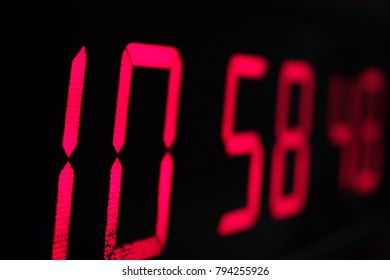 Red Digital Timer Numbers Counting Stock Photo 795217042 | Shutterstock