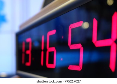 Red Digital Timer Numbers Counting Stock Photo 795217027 | Shutterstock