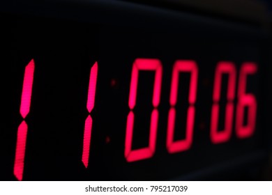 Red Digital Timer Numbers Counting Stock Photo 795217039 | Shutterstock