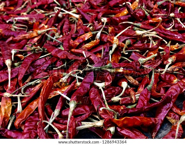 Red Dry Chilli Texture Background Stock Photo 1286943364 | Shutterstock