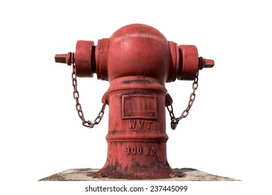 Fire Hydrant Isolated White Background Stock Photo (Edit Now) 233044615