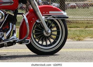 Red Harley Stock Photo 626992 | Shutterstock
