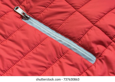 Red Jacket Texture Closeup Stock Photo 737630863 | Shutterstock