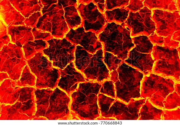 Red Lava Texture Background Stock Photo (Edit Now) 770668843